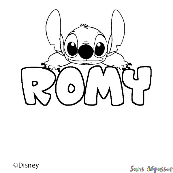 Coloriage Prenom Romy _ Romy Coloring Pages Printable – HSNODK