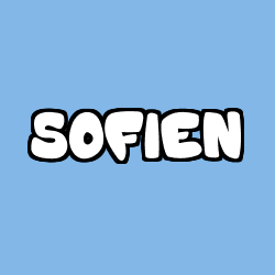 Coloriage prénom SOFIEN - Sans Dépasser