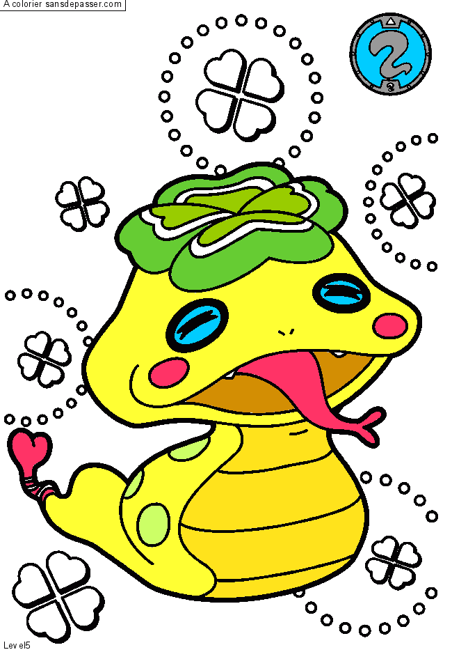 Dessin colorié : Noko par un invité - Sans Dépasser