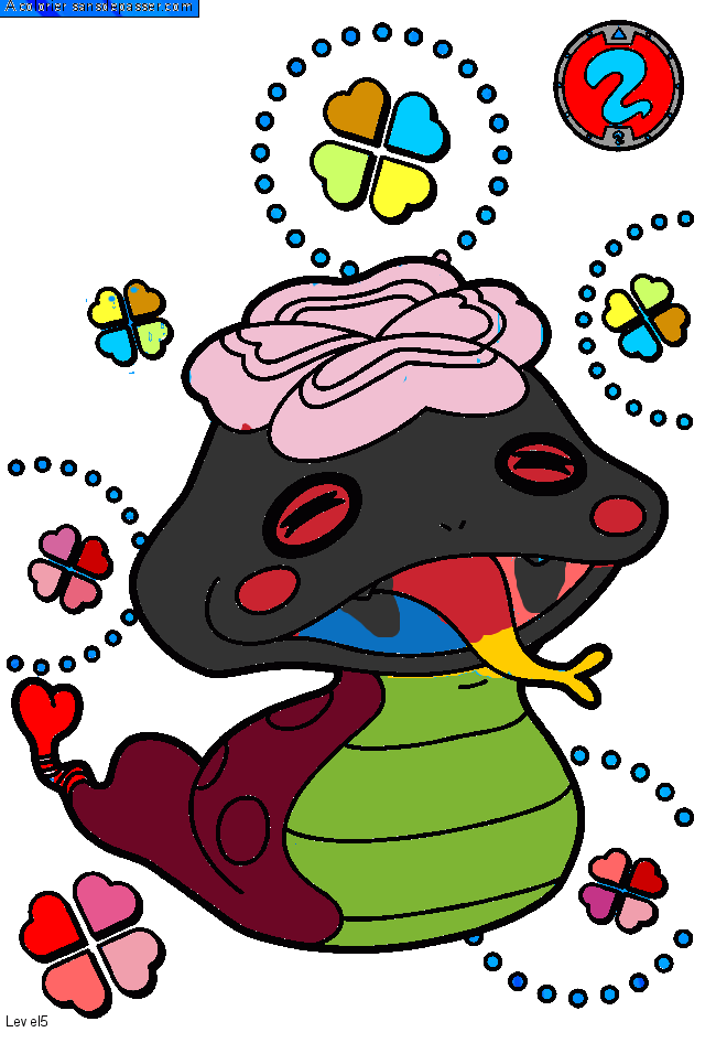 Dessin colorié : Coloriage Noko par un invité - Sans Dépasser